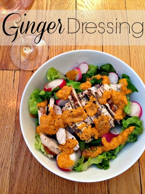Ginger dressing. - A Life From Scratch.